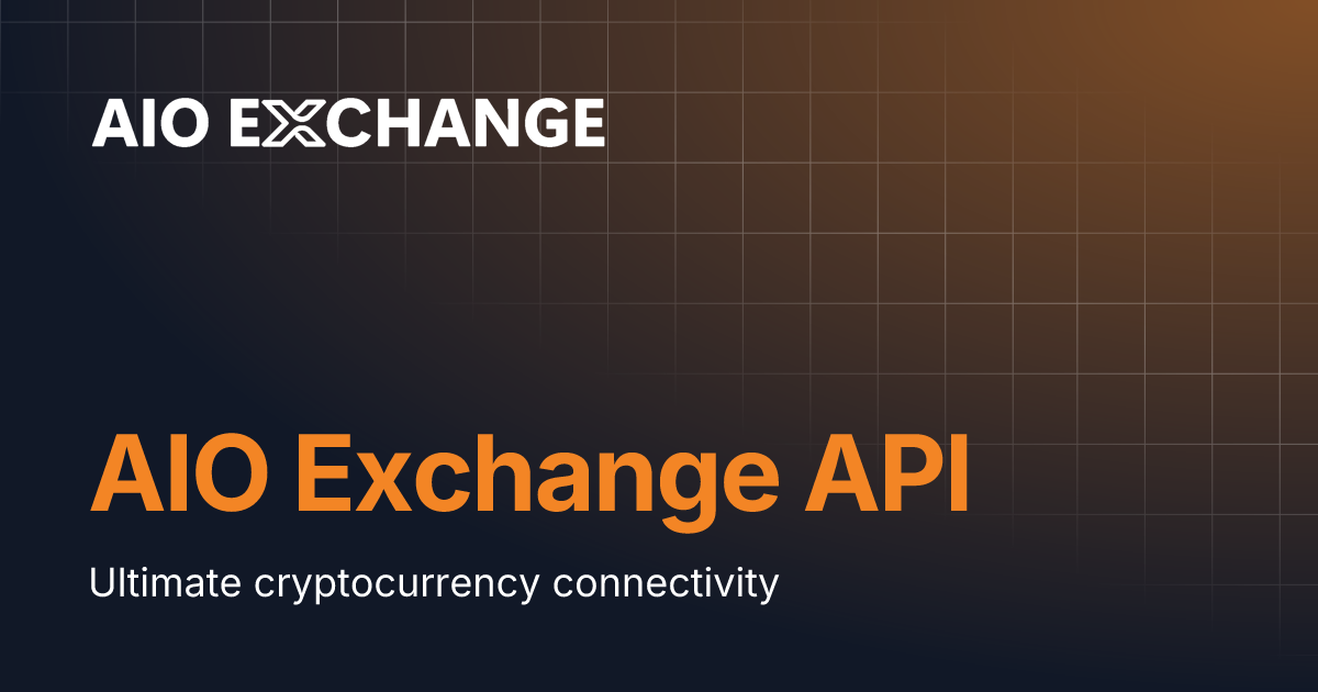 AIO Exchange API | AIO Exchange API